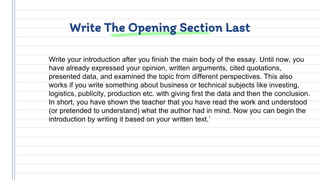 7 Top Tips for Writing a Great Essay.pptx