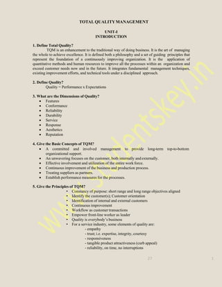 total+quality+management | PDF