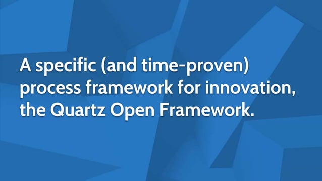 An introduction to the Quartz Open Framework | PPT