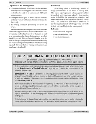 7 training and human resource development in zonal railway | PPT