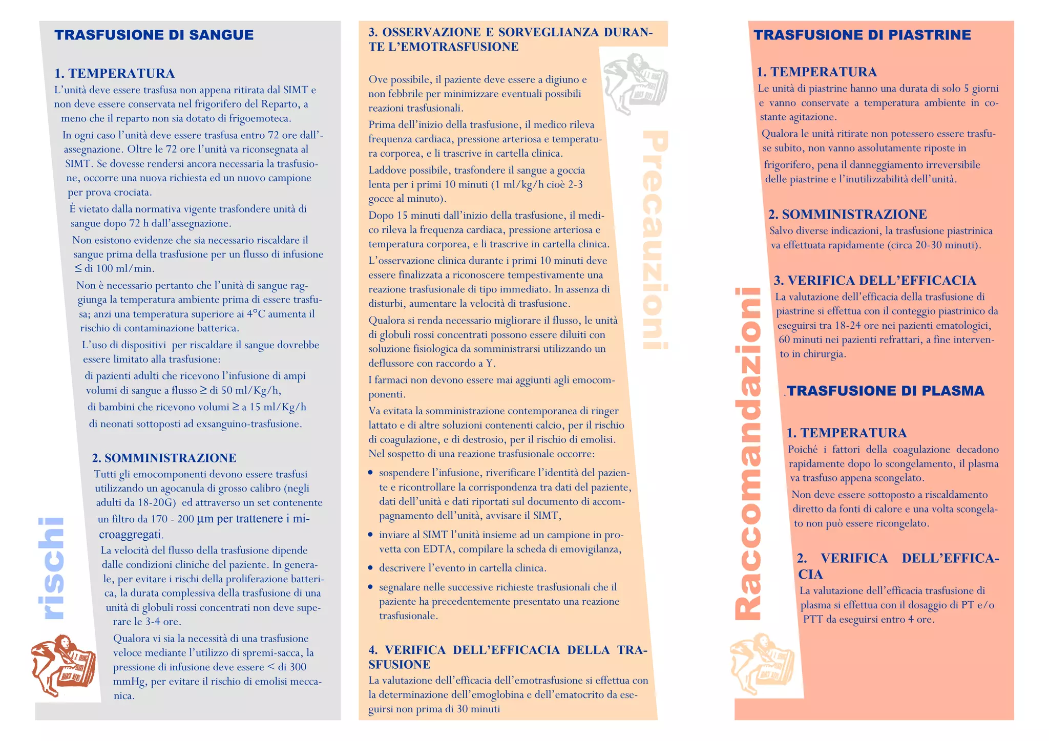 rischio clinico, Trasfusione | PDF