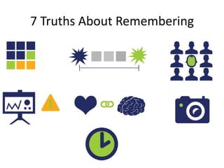 7 truths about remembering | PPTX