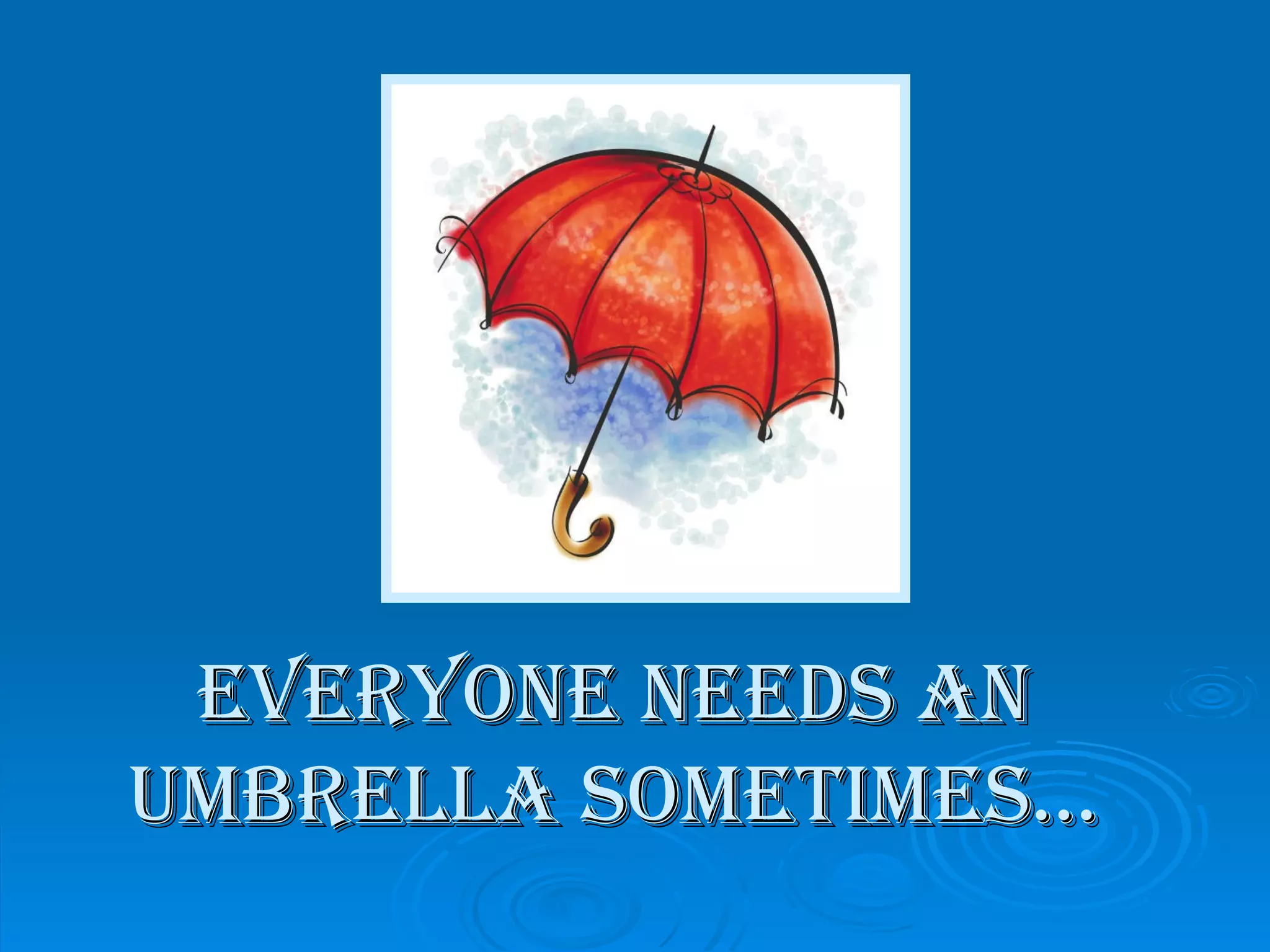 7 t umbrella paragraph | PPT