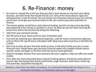 7 turnaround strategies to revive a dying business | PPTX