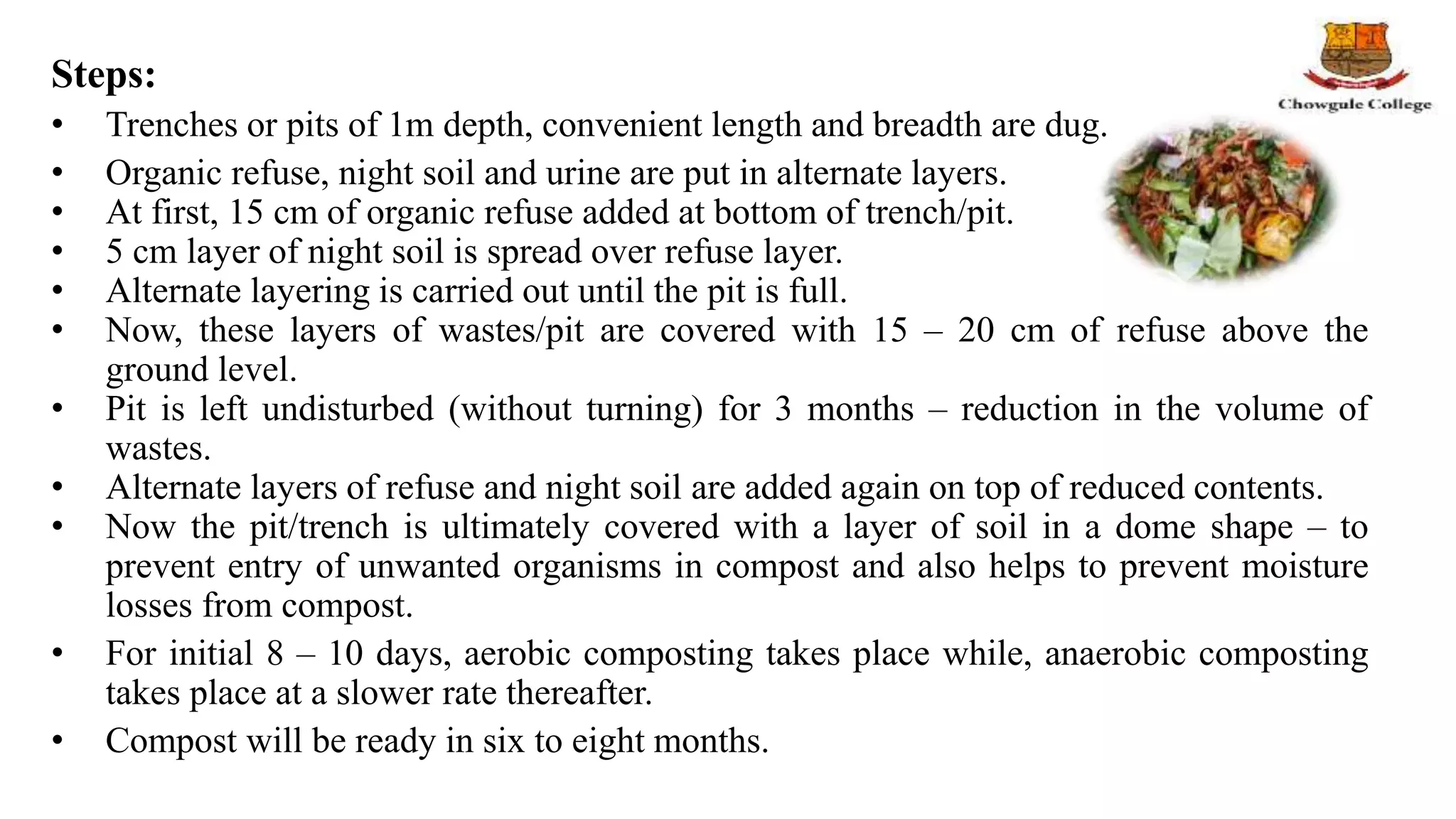 Types & methods of composting | PPTX
