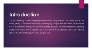 7 Types of Assignments in Nursing Made Easy with Experts.pdf