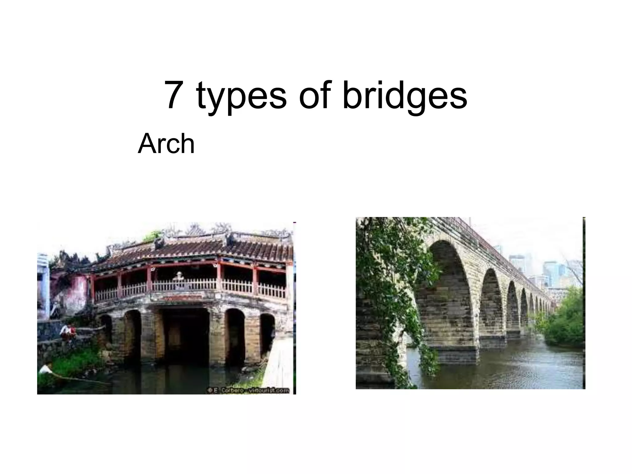 7 types of bridges | PPT