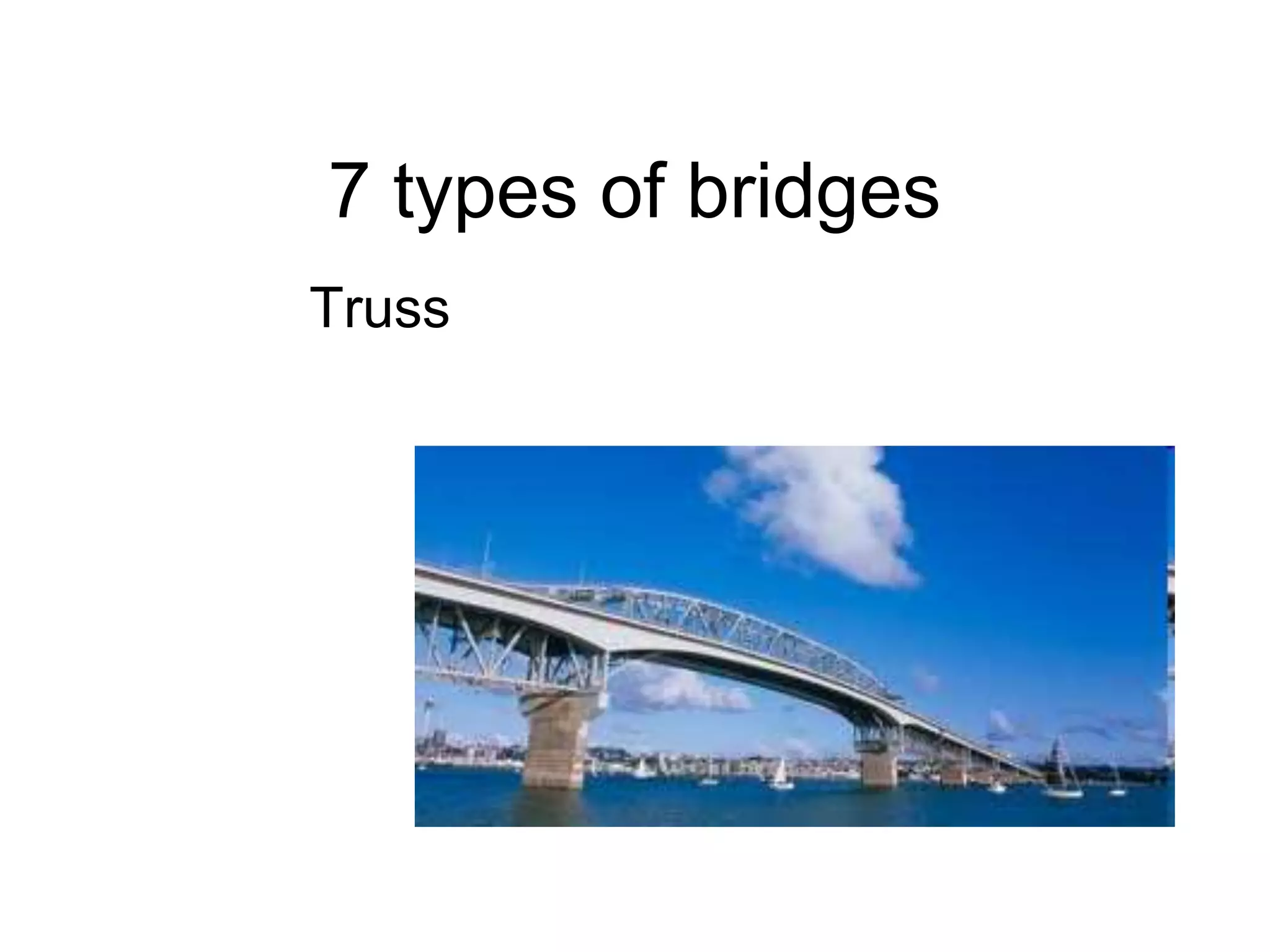 7 types of bridges | PPT