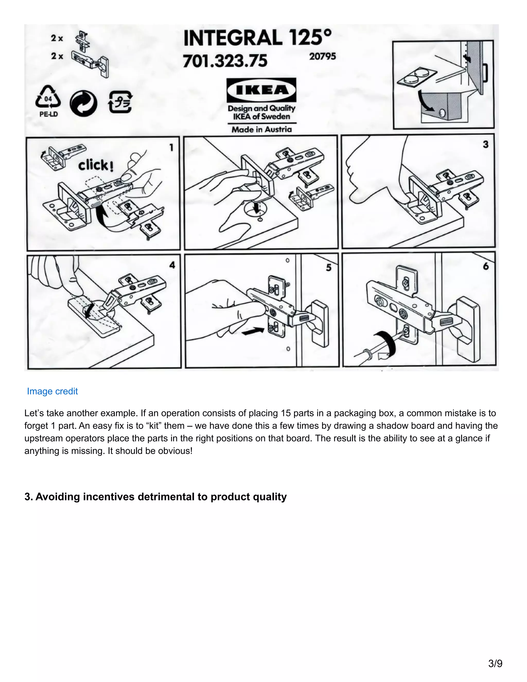 7 types of mistake proofing systems that improve product quality | PDF