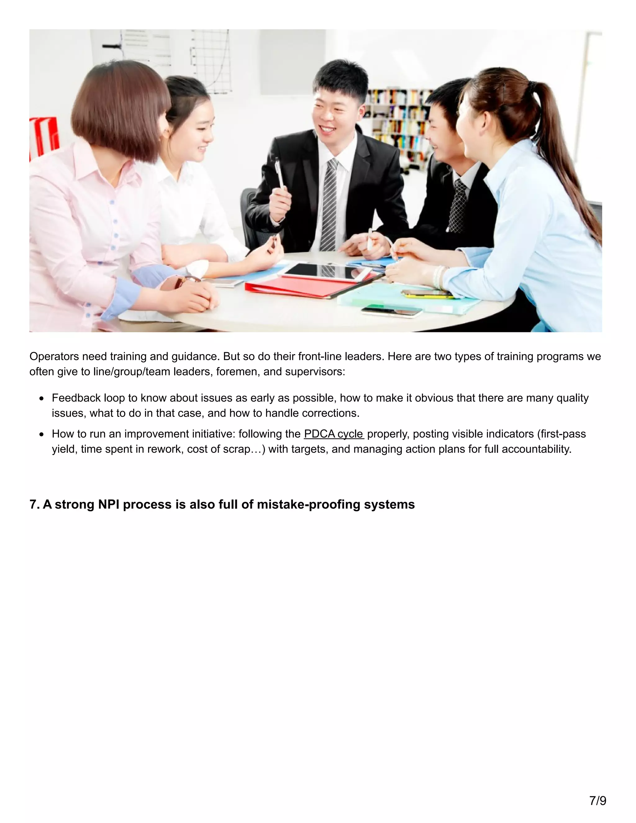 7 types of mistake proofing systems that improve product quality | PDF | Manufacturing Industry ...