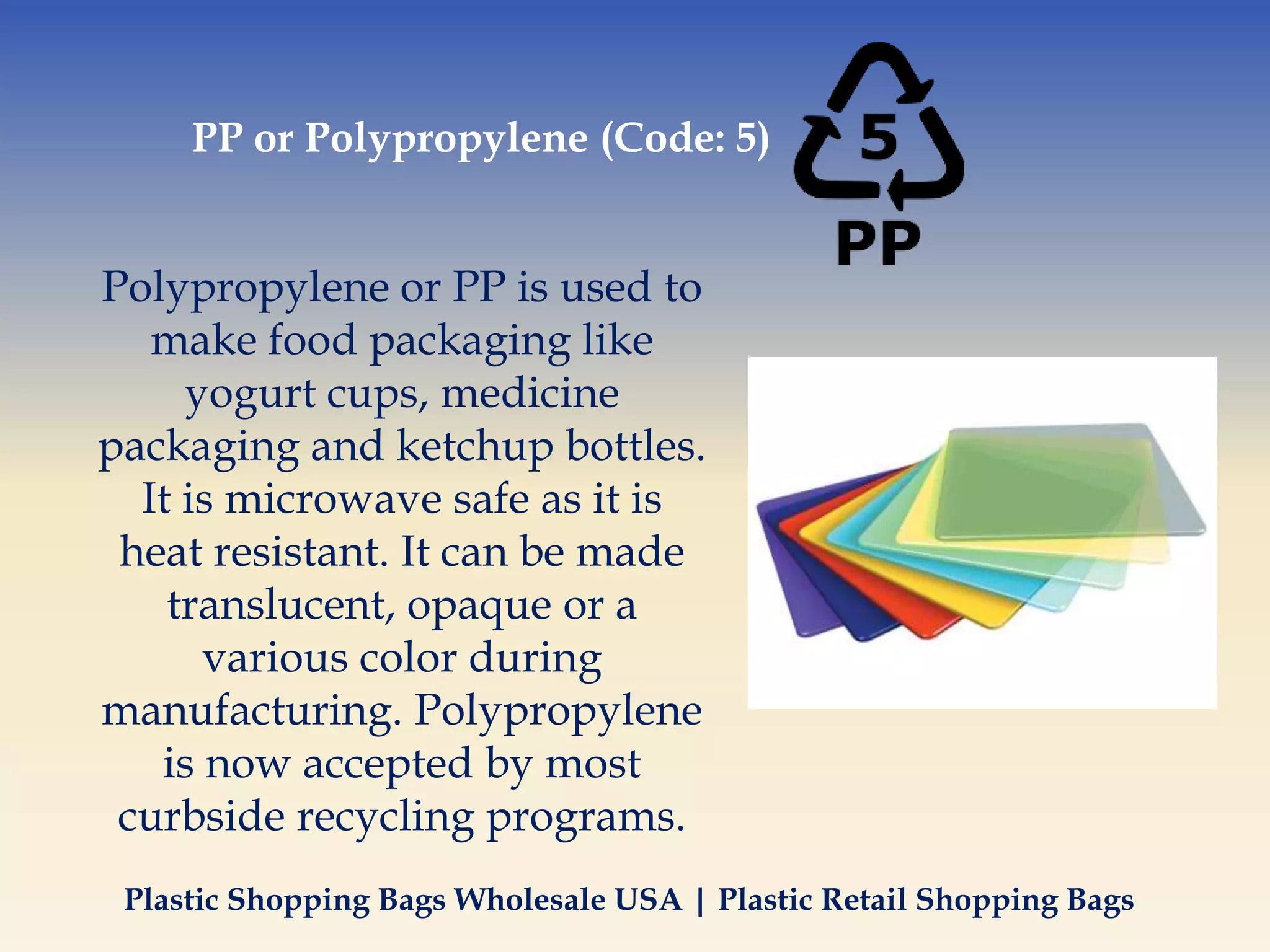 7 types of plastics and which one you should use | PPTX