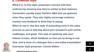 7 types of presentation styles on line | PPT
