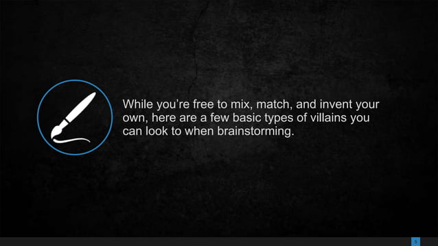 7 types of villains | PPTX
