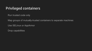 Container: is it safe enough to run you application? | PPT
