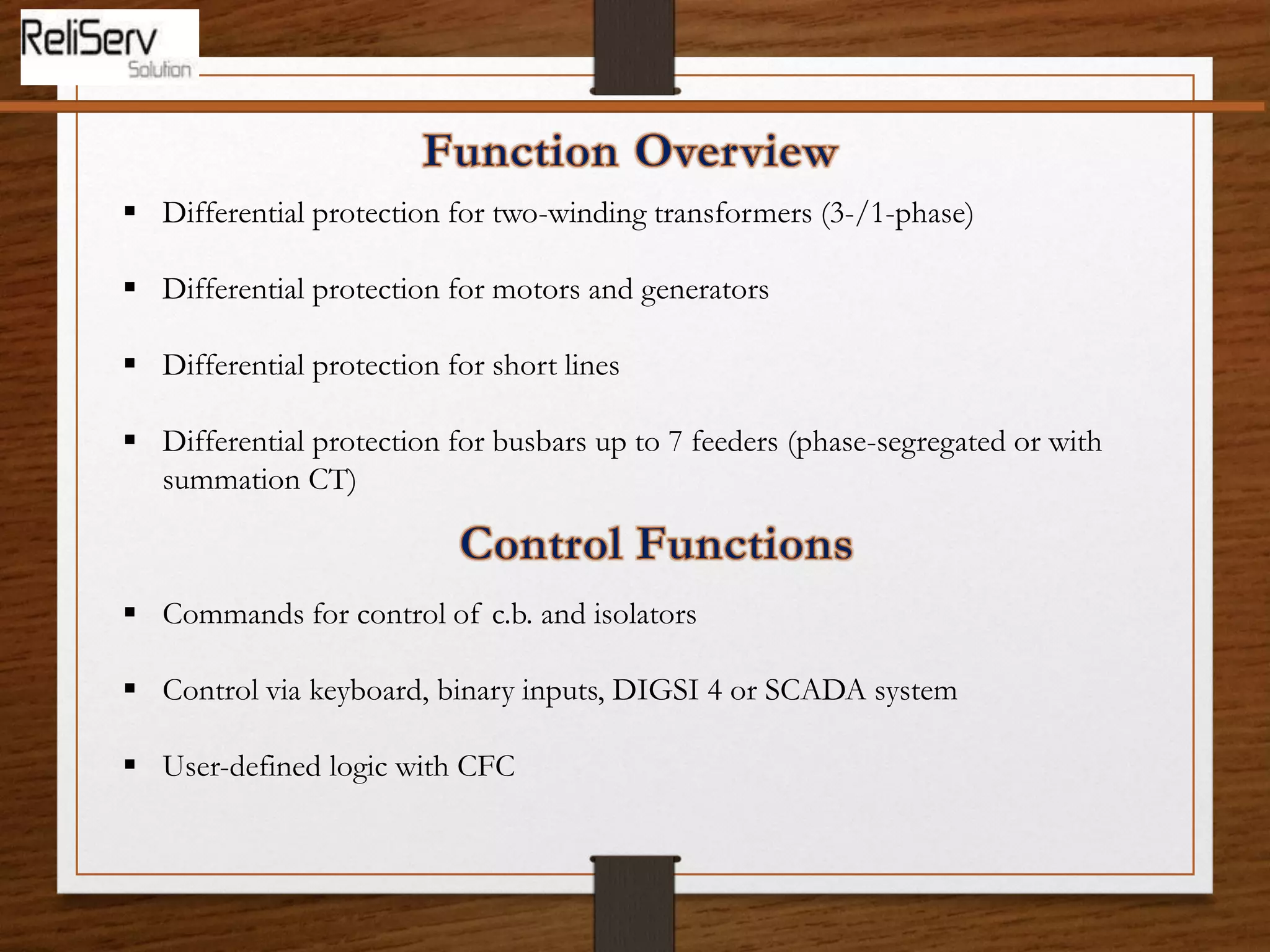 7UT612 Transformer Differential Protection relay | PDF | Computing ...