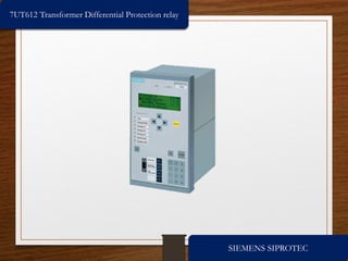 7UT612 Transformer Differential Protection relay | PDF | Computing ...
