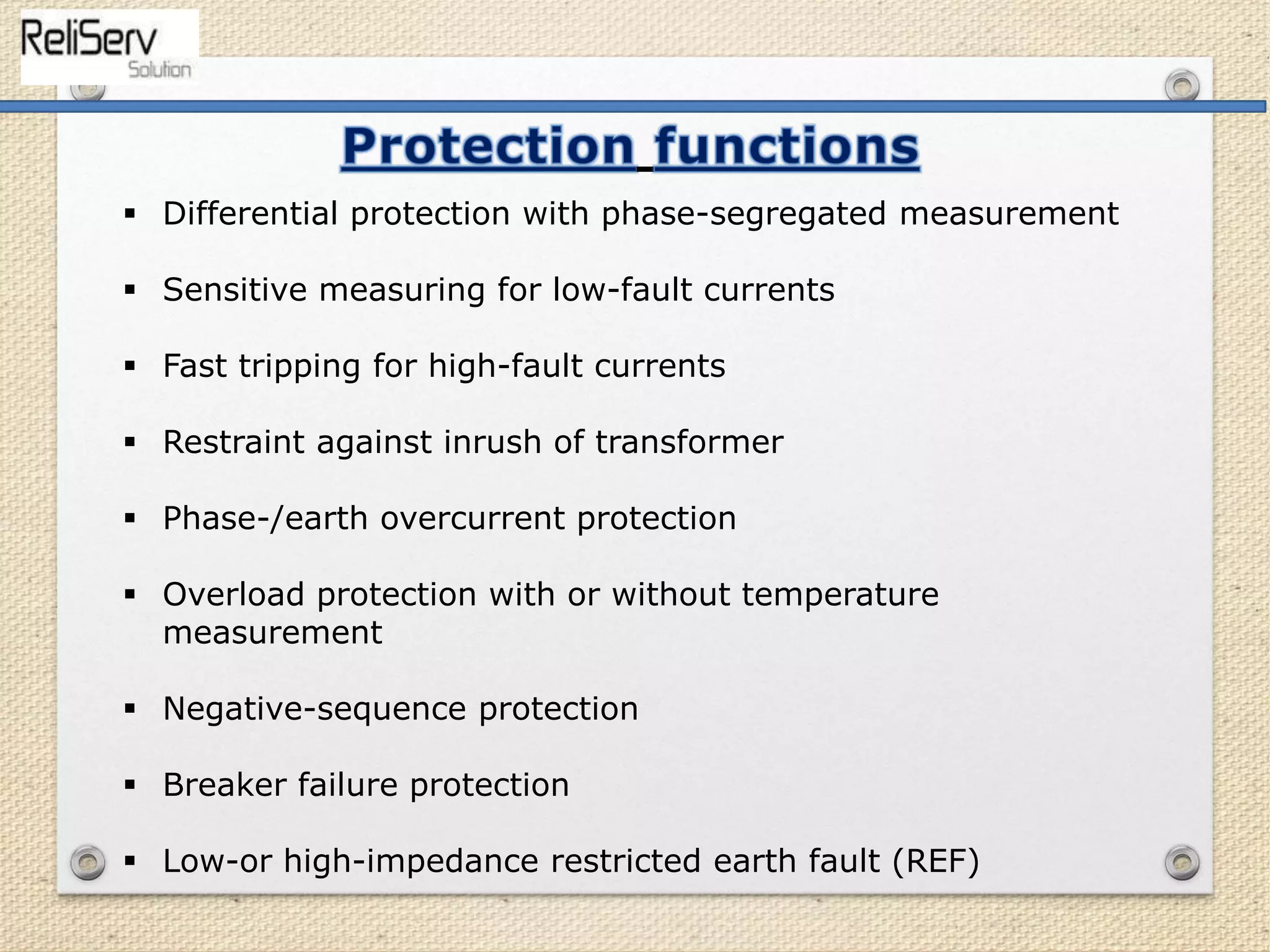 7UT613 Differential Protection Relay For Three Winding | PDF