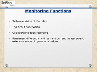 7UT613 Differential Protection Relay For Three Winding | PDF