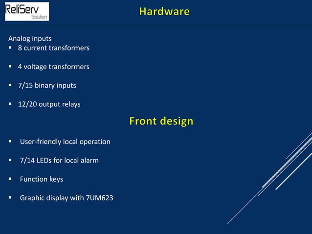 7UM62 Generator Protection Relay | PDF | Power and Energy Industry ...