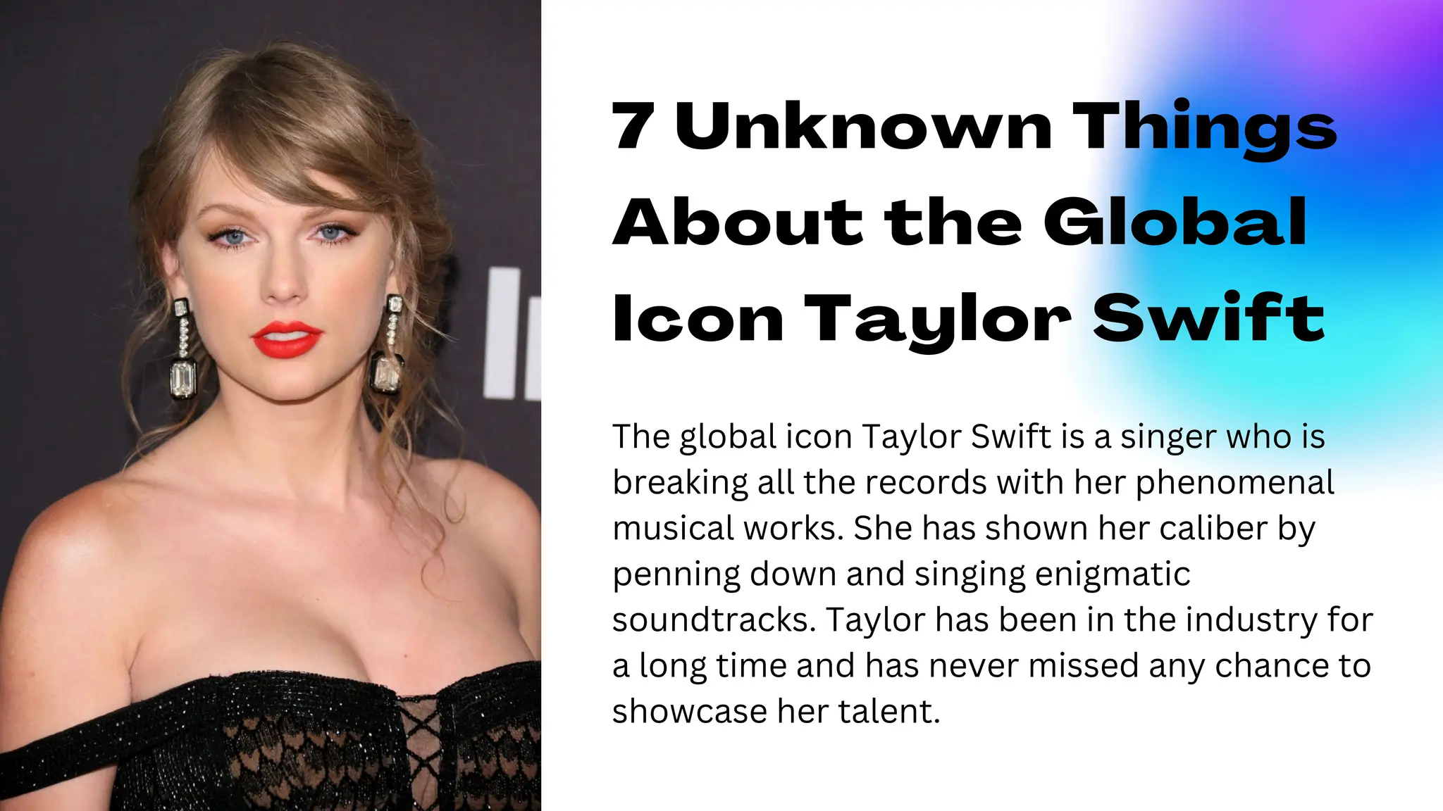 7 Unknown Facts About Taylor Swift.pdf