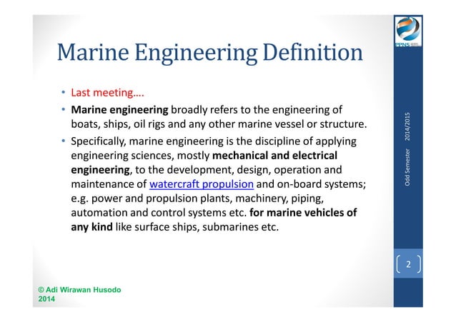 [2] ptk 2014 2015 engineering related to marine engineering | PPT