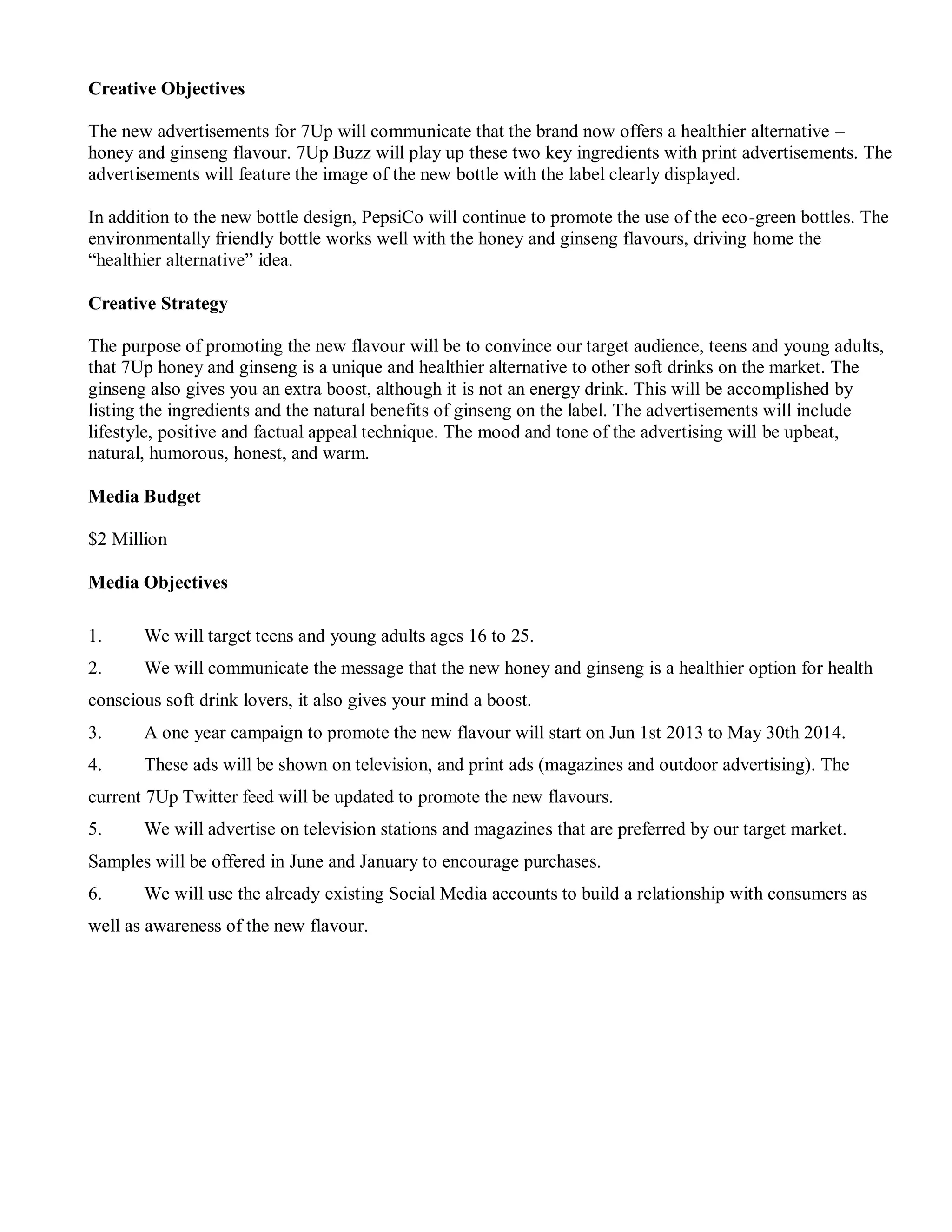 7up Advertising Campaign | PDF