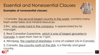 7 using commas with nonessential information, lists, and transitional ...