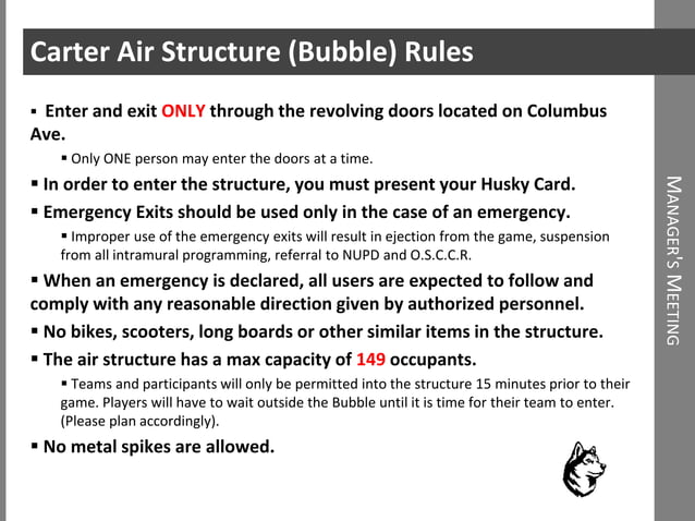 7v7 Soccer (Carter Air Structure) | PPT