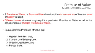 Valuation premises | PDF