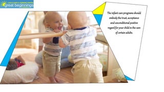 7 Values and Principles for Proper Infant Care | PPT