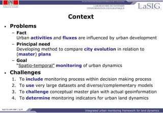 Integrated urban monitoring framework | PDF