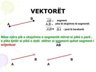 7 vektorët | PPT