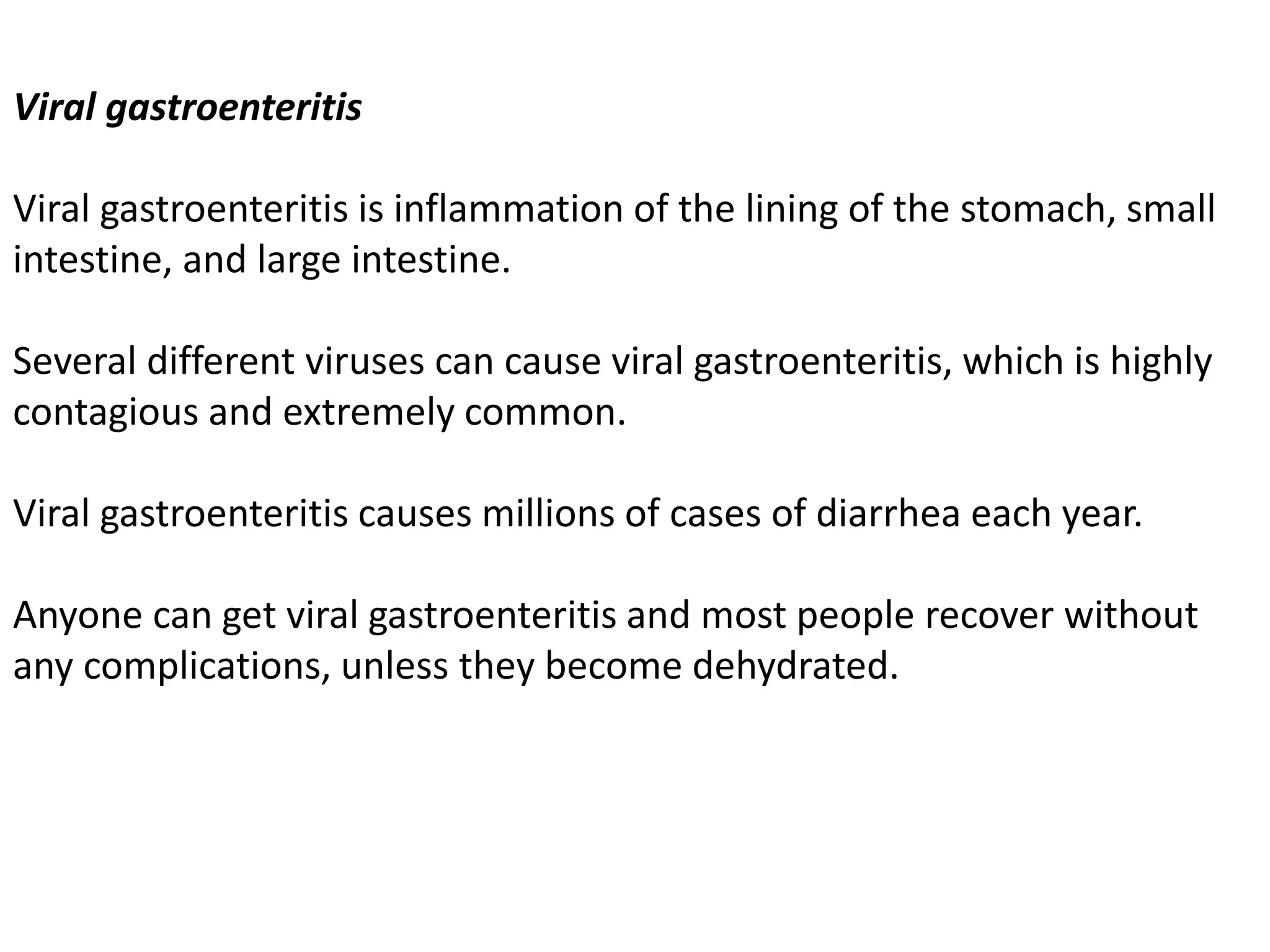 7 viral diarrhea | PPTX