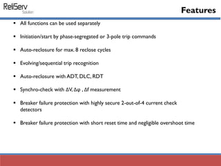 7VK61 Breaker Management Protective Relay | PDF | Home Appliances ...