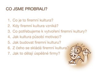Jak se buduje značka zaměstnavatele uvnitř firem / Employer Branding | PPT