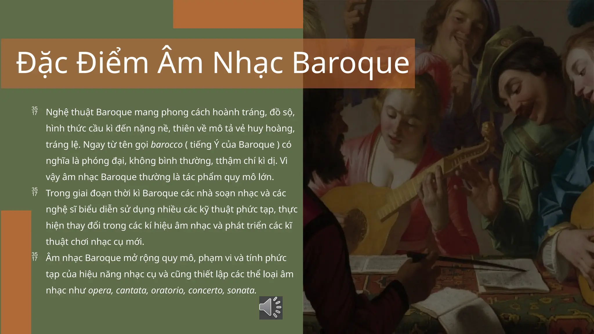 Presentation of the music of the Baroque period | PPTX