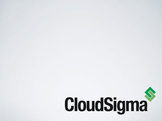 CloudSigma 101 | PPT