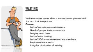 Seven wastes of lean operations management | PPTX