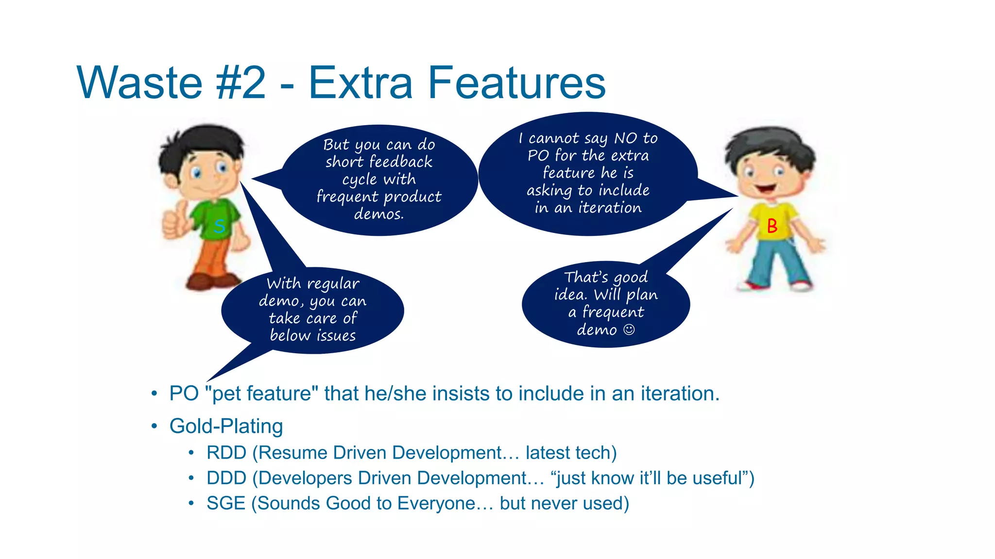 7 Wastes of Software Development | PPSX