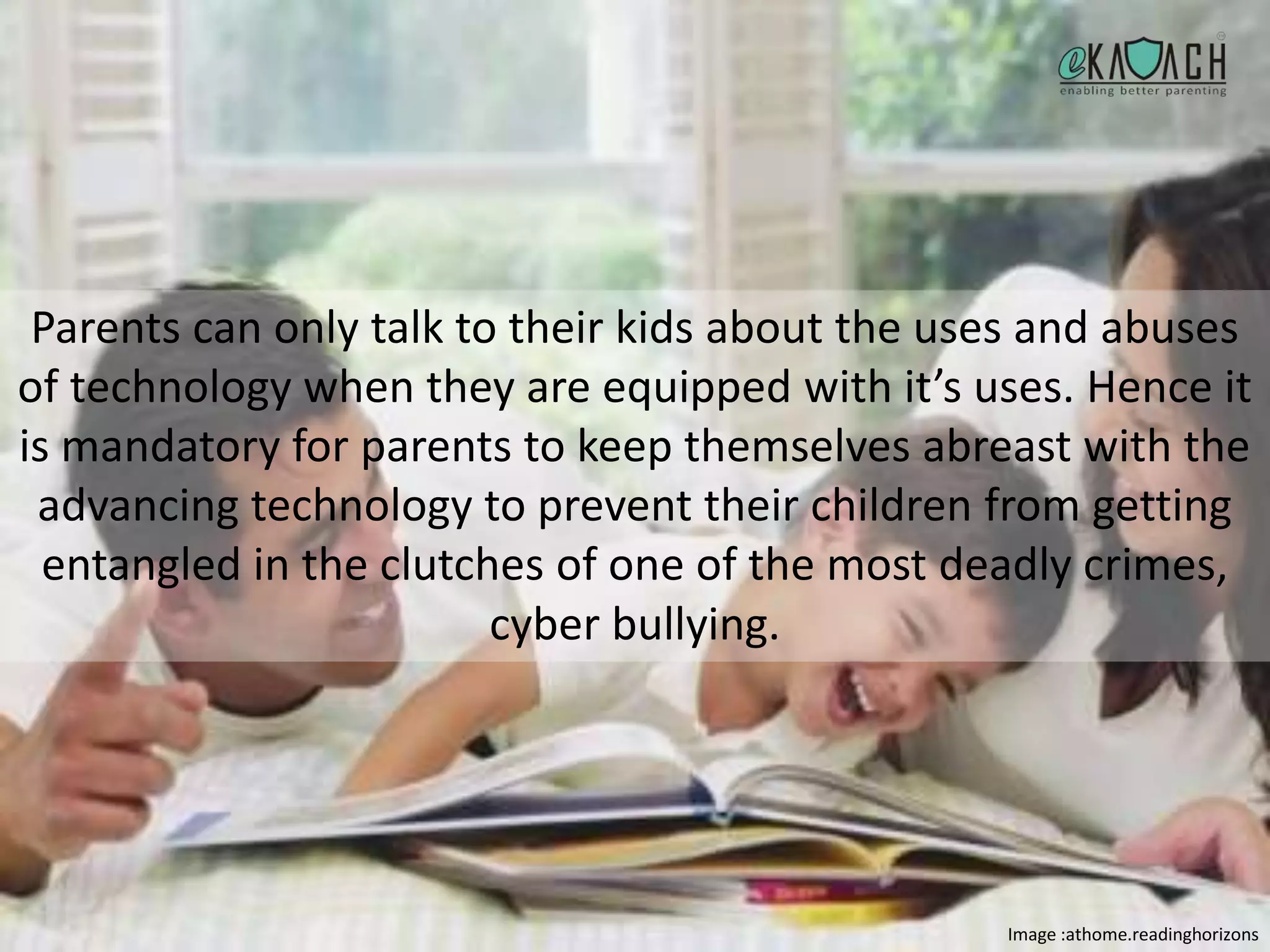 7 ways Cyberbullying Is Affecting Your Children. | PPTX