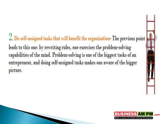 7 ways to climb the ranks in your job businessampm.com