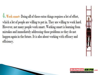 7 ways to climb the ranks in your job businessampm.com