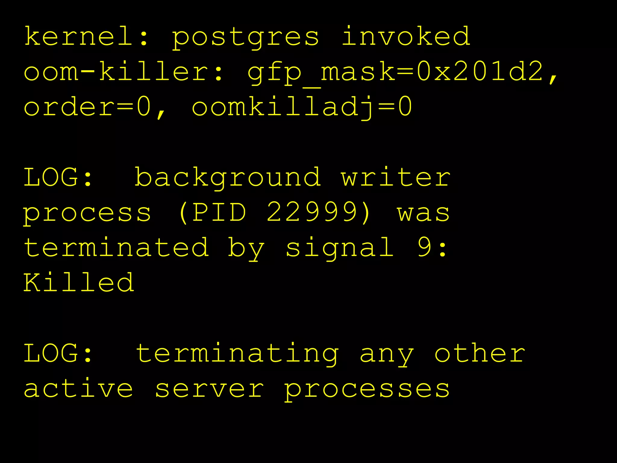 7 Ways To Crash Postgres | PDF