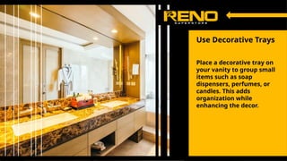7 Ways to Decorate Your Bathroom Vanity with Sink | PPTX