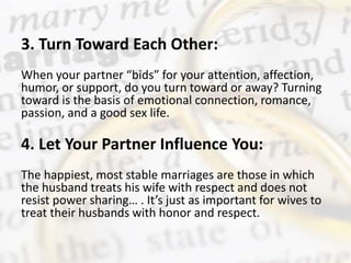 7 ways to grow love | PPTX