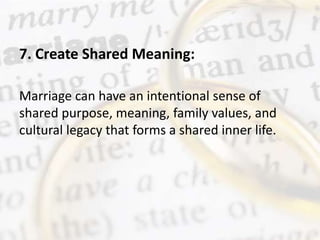 7 ways to grow love | PPTX