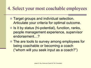 7 Ways To Improve Coaching Roi Jh09 | PDF | Human Resources | Business