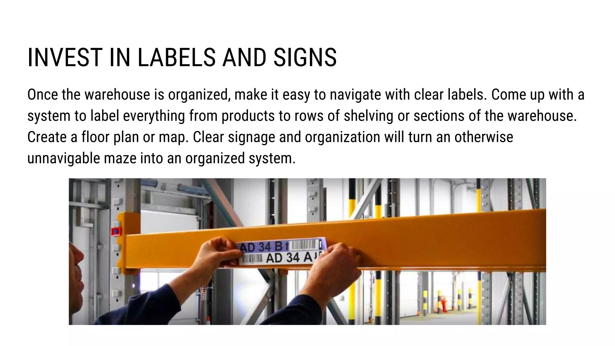 7 Ways to Improve Warehouse Efficiency | PPTX