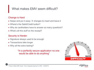 7 Ways to Make EMV Easier / Webinar | PDF