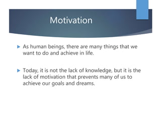 7 ways to motivate yourself in life | PPT | Free Download